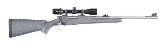 (M) NOSLER M48 BOLT ACTION .35 WHELEN RIFLE WITH FACTORY HARD CASE ...