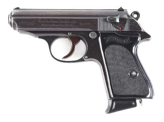 (C) FINE LATE WAR WALTHER PPK SEMI AUTOMATIC PISTOL, POSSIBLY AN SS ...