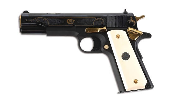 (M) COLT SAMUEL COLT SPECIAL EDITION GOVERNMENT MODEL 1911 .45 ACP SEMI ...