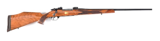 (C) GERMAN WEATHERBY MARK V CUSTOM BOLT ACTION SPORTING RIFLE. | Guns ...