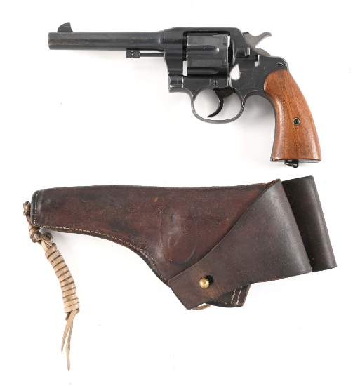 (C) COLT ARMY MODEL 1917 DOUBLE ACTION REVOLVER WITH HOLSTER. | Guns & Military Artifacts ...