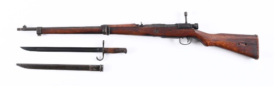 (C) BATTLE DAMAGE CHARRED LAST DITCH NAGOYA TYPE 99 BOLT ACTION RIFLE ...