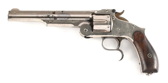 (A) RUSSIAN MODEL SMITH & WESSON NO. 3 MODEL 2 SINGLE ACTION REVOLVER ...