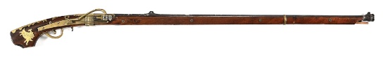 (A) ELABORATE JAPANESE TANEGASHIMA MATCHLOCK RIFLE WITH SAMURAI THEMED ...