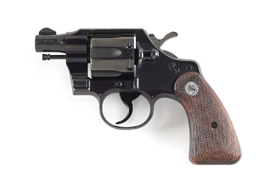 (C) RARE COLT MARSHAL SNUB NOSE DOUBLE ACTION REVOLVER. | Guns ...