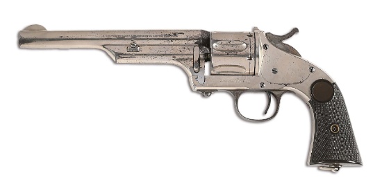 (A) MERWIN & HULBERT 2ND MODEL OPEN TOP SINGLE ACTION REVOLVER. | Guns ...