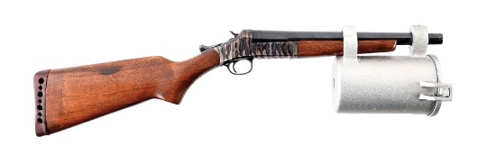 (C) HARRINGTON & RICHARDSON BRIDGER LINE THROWING GUN WITH CASE AND ...