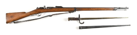 (A) FRENCH TULLE MLE 1874 GRAS BOLT ACTION RIFLE. | Guns & Military ...