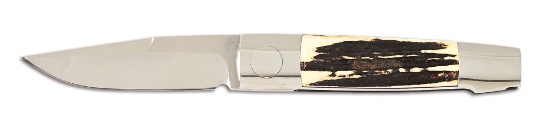 BARRY WOOD SPLIT HANDLE "SWING LOCK" JACK KNIFE. | Guns & Military ...