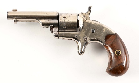 (A) COLT OPEN TOP POCKET MODEL SINGLE ACTION REVOLVER WITH EJECTOR ...