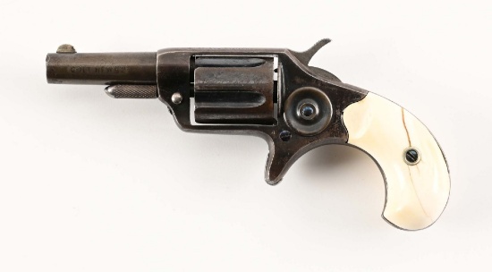 (A) FRENCH RETAILER MARKED COLT NEW LINE SINGLE ACTION REVOLVER. | Guns ...