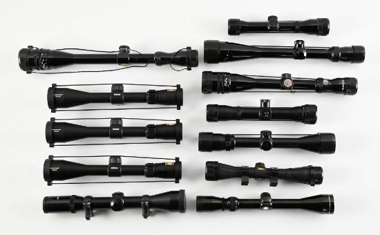 LARGE LOT OF 12 SCOPES WITH BOXES . | Guns & Military Artifacts Gun ...