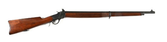 (C) WINCHESTER MODEL 1885 LOW WALL WINDER MUSKET .22 SHORT SINGLE SHOT ...