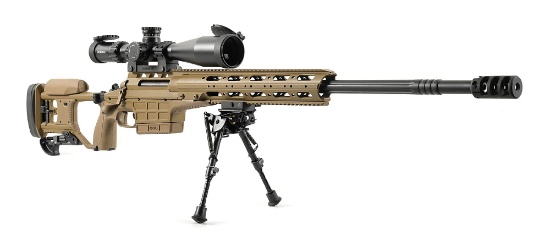 (M) SAKO TRG .338 LAPUA MAGNUM BOLT ACTION SNIPER RIFLE WITH STEINER ...