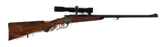 (M) MARTINI & HAGN FALLING BLOCK STALKING RIFLE IN .30-06 SPRINGFIELD ...