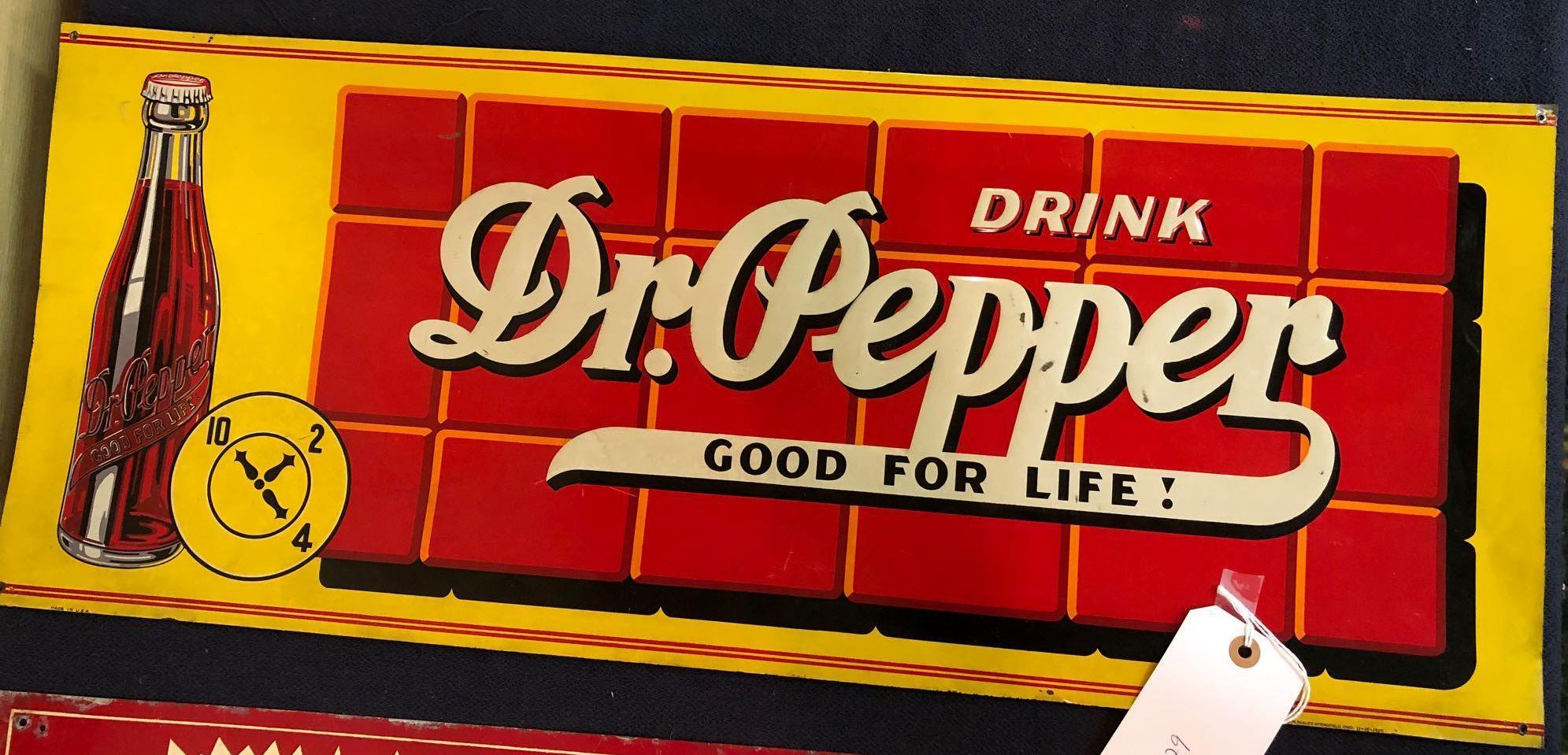 Old Dr Pepper Signs
