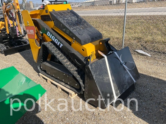MINI COMPACT TRACK LOADER | Heavy Construction Equipment Skid Steers ...