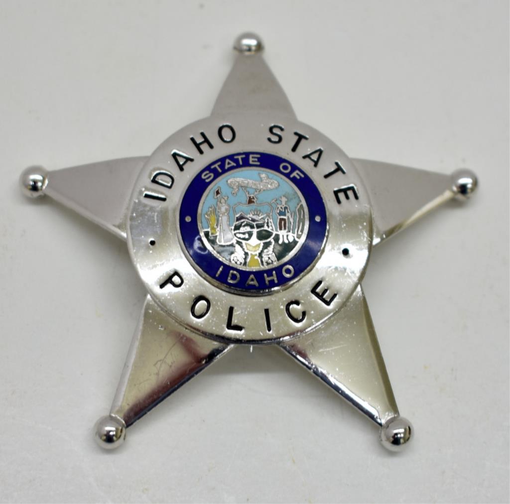 Idaho State Police Badge The Bravest Of The Brave': Idaho Police