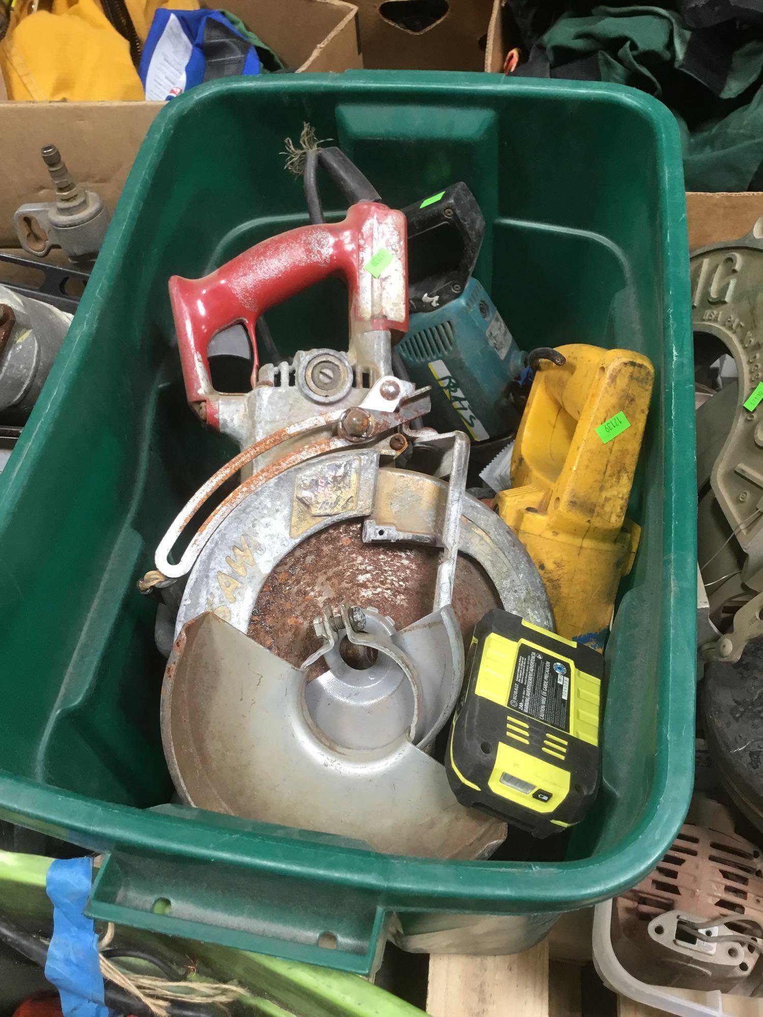 Assorted Power Tools for Parts/Project, Circular | Proxibid