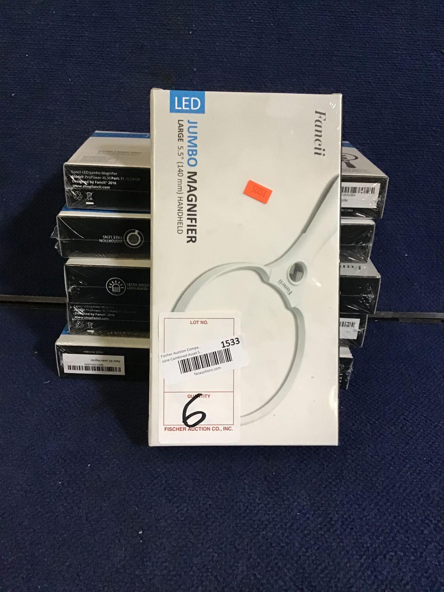 (6) Fancii 5.5in. LED Jumbo Magnifire | Proxibid