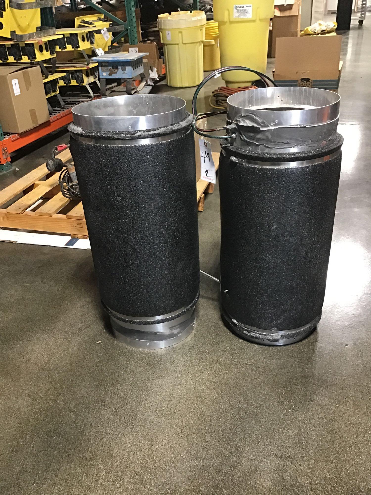 (2) Pneumatic Actuated Roof Vents | Proxibid
