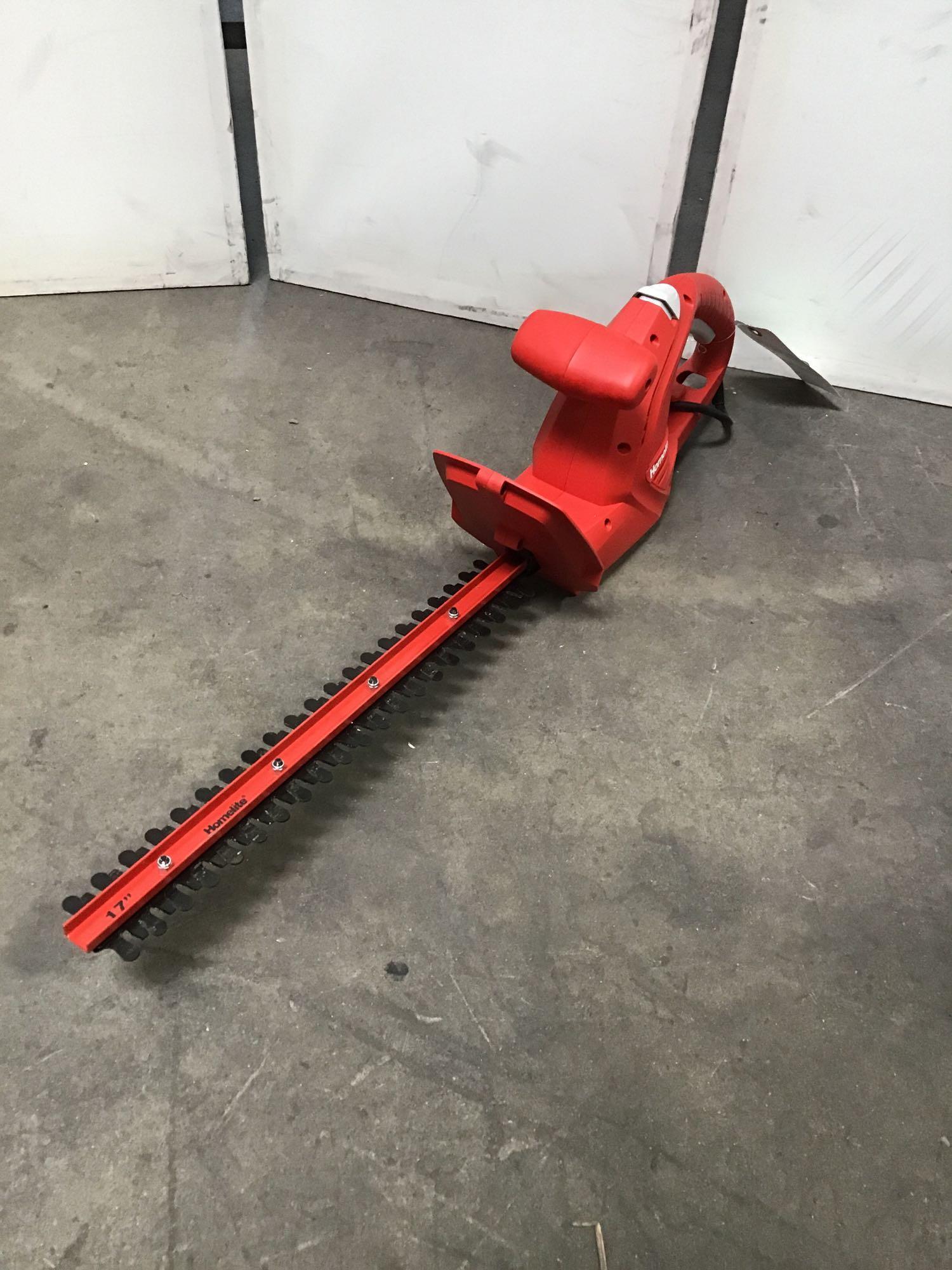 Homelite 17 in. Corded Hedge Trimmer*WORKS* | Proxibid