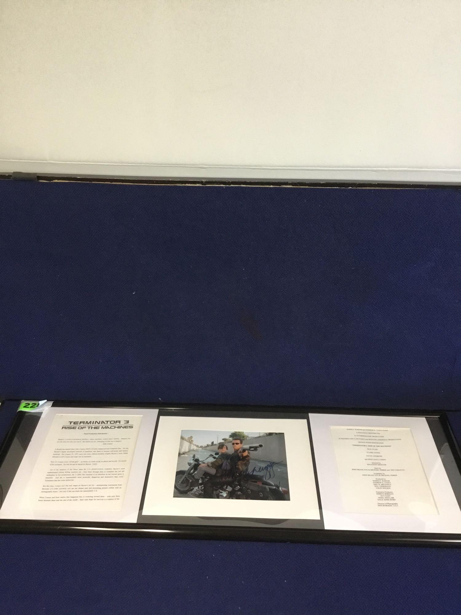 Movie Script and Autographed Photo of Arnold | Proxibid