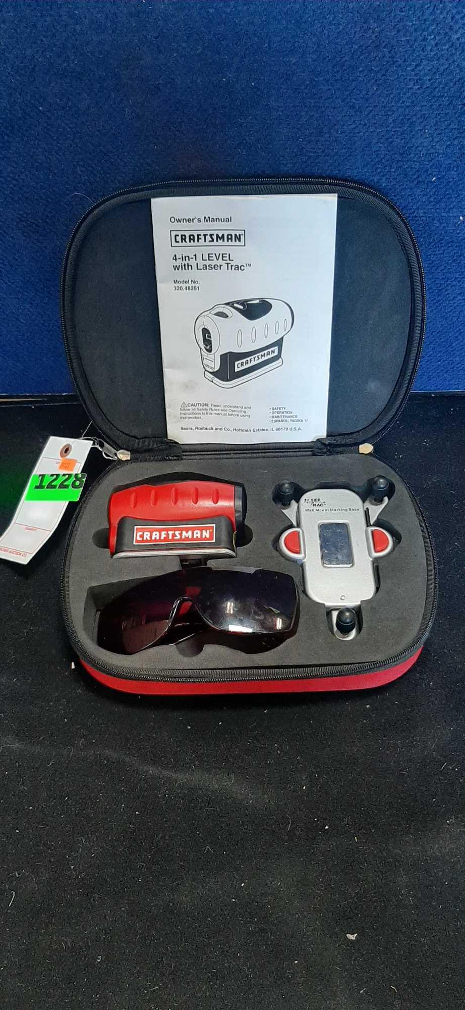 Craftsman 4-in-1 Level with Laser Trac | Proxibid