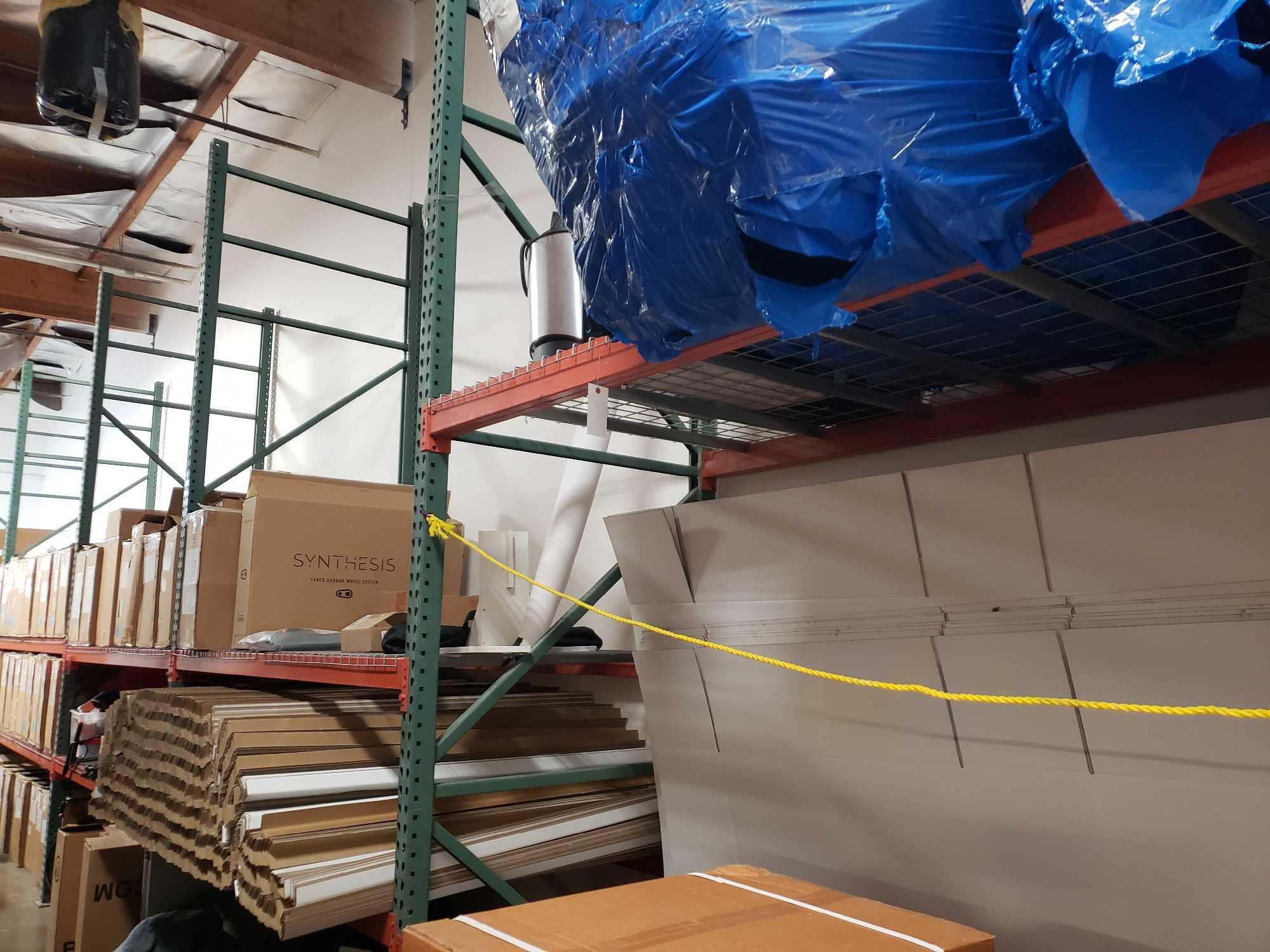 (5) Bays of 13ft H Pallet Racking*NO CONENTS* | Proxibid
