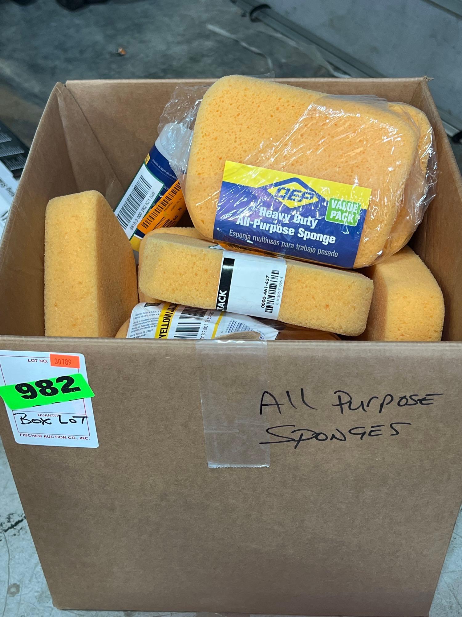 Box Lot of Heavy Duty All Purpose Sponges | Proxibid