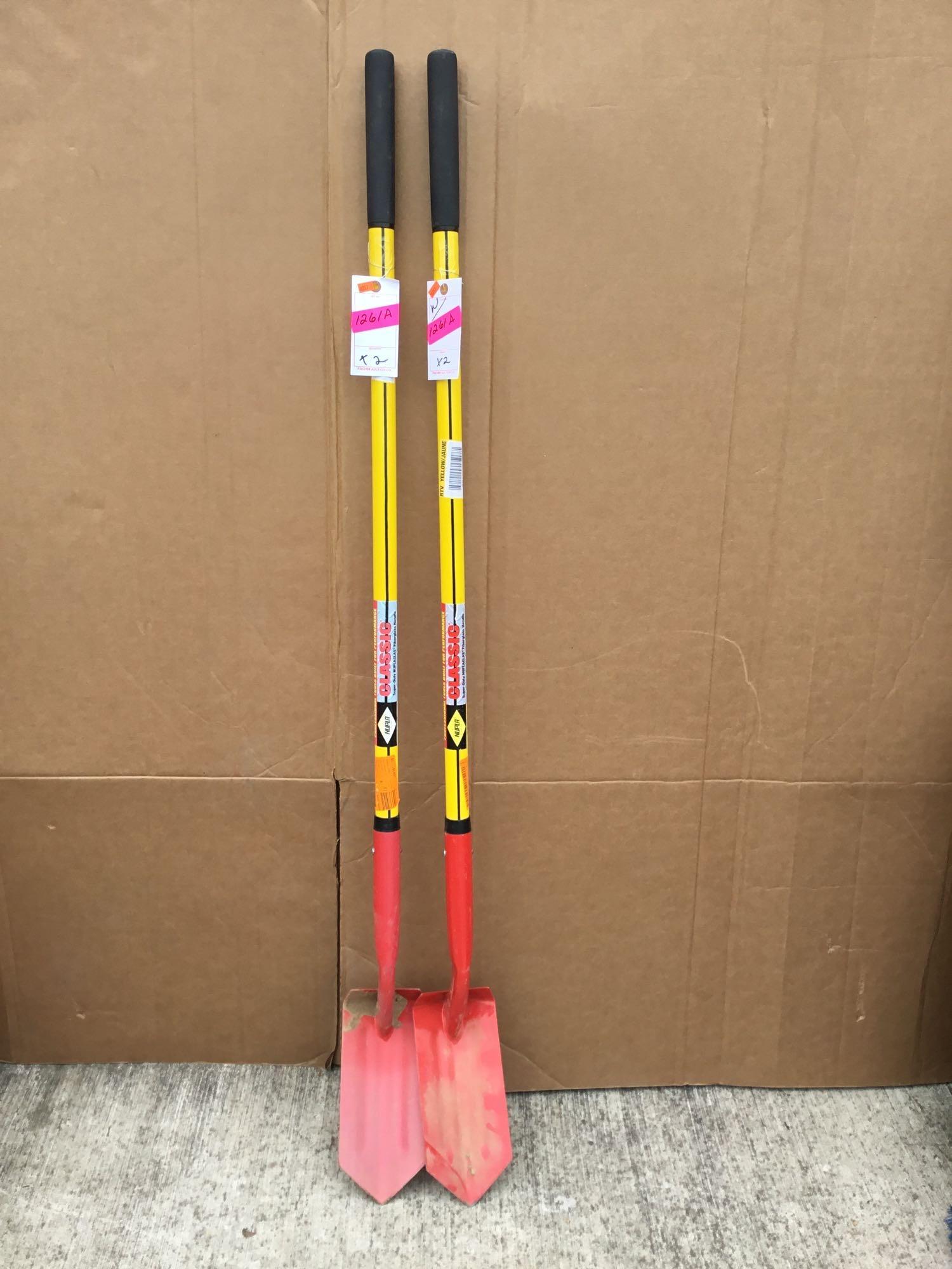 (2) Classic Fiberglass Clean-Out Shovel | Proxibid