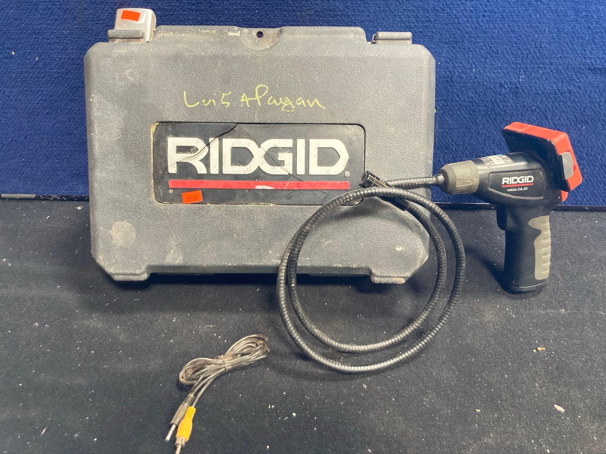 RIDGID CA-25 Micro Visual Inspection & Diagnostic | Proxibid