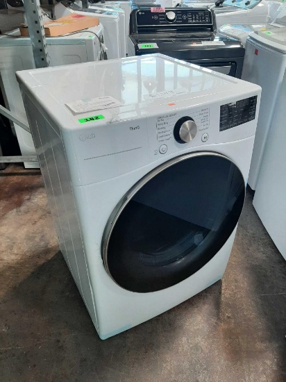 LG 7.4 Cu. Ft. Stackable Smart Electric Dryer*PREVIOUSLY INSTALLED ...