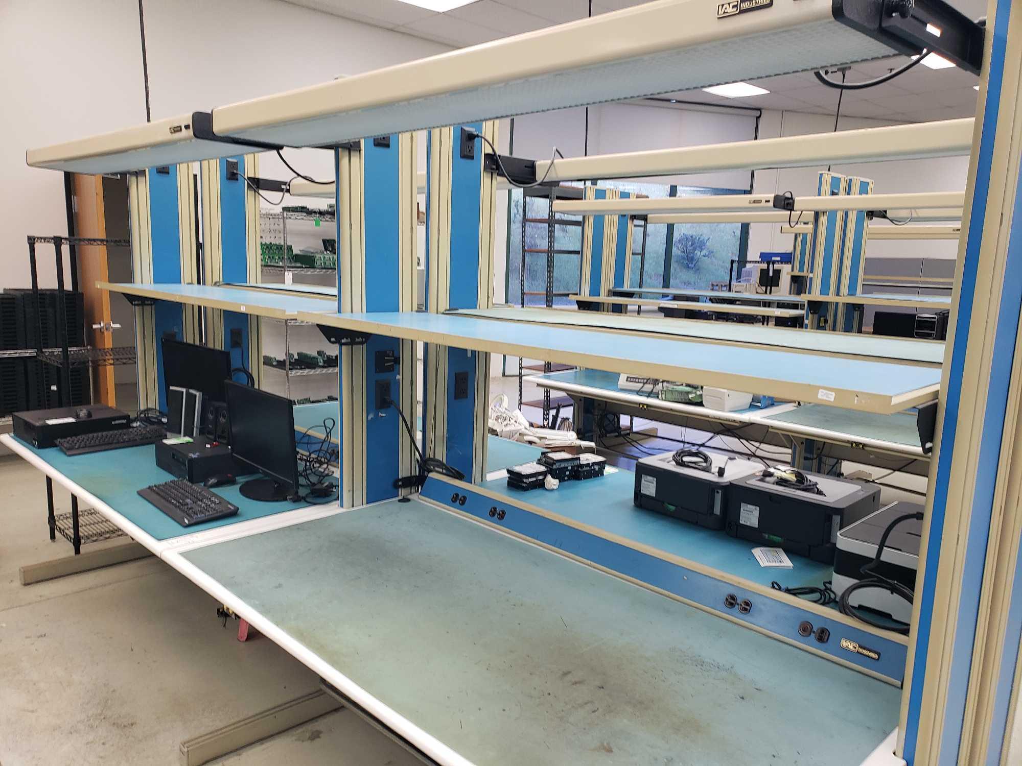 (2) IAC Industrial Workstations with ESD | Proxibid