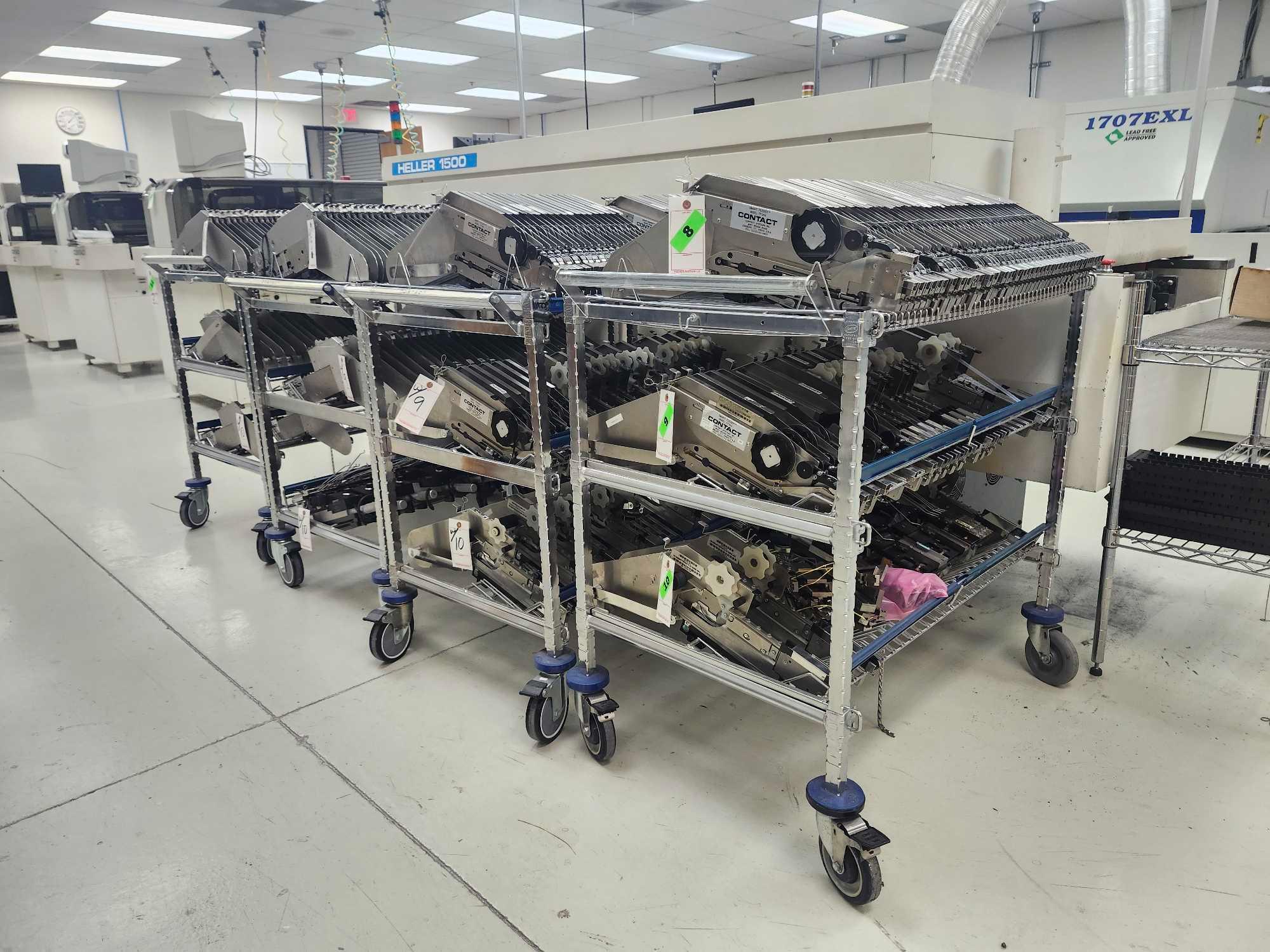 (4) Tape Feeder Rolling Carts*ONLY* | Proxibid