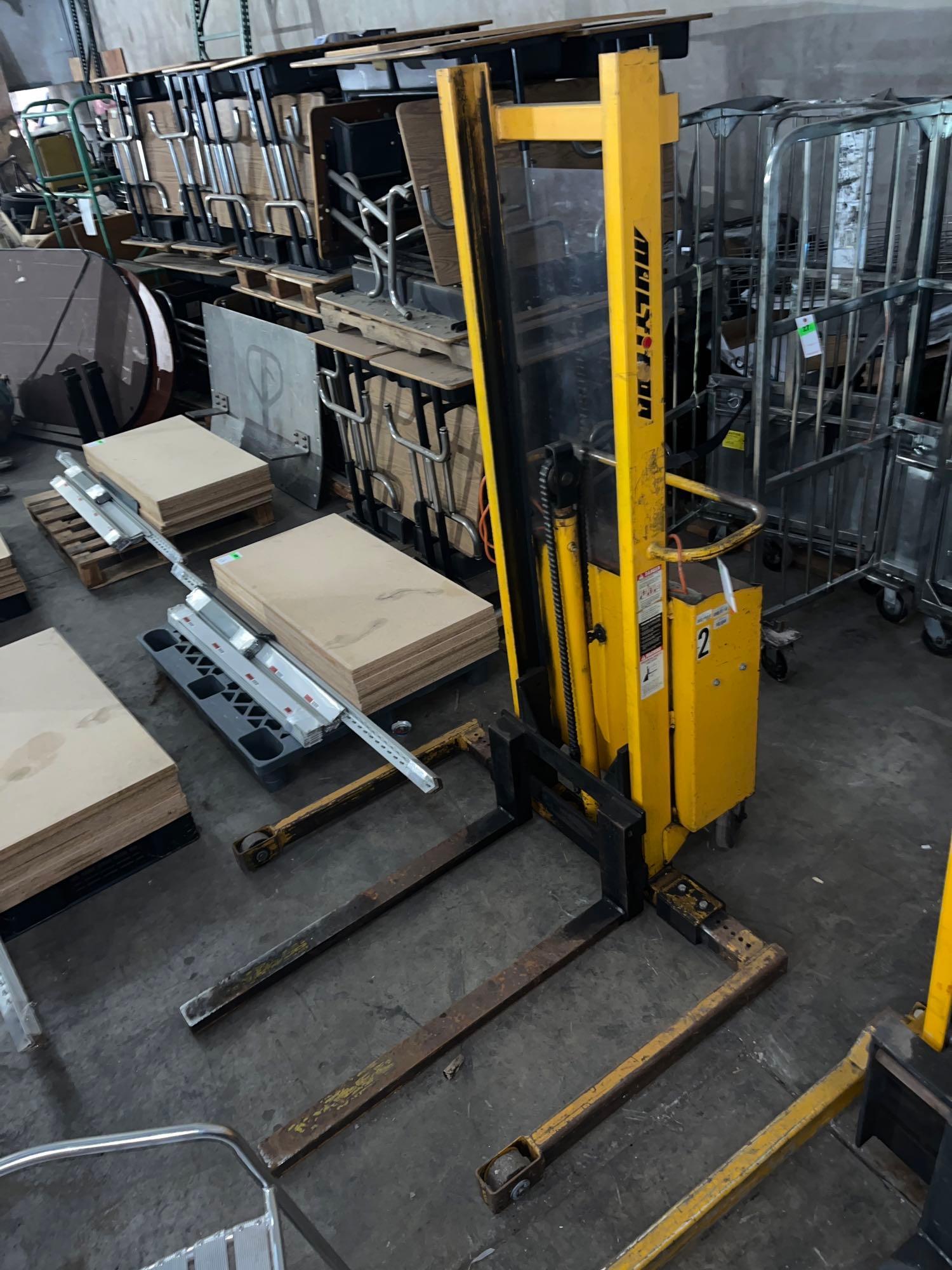 Multiton Power Lift Stacker | Proxibid