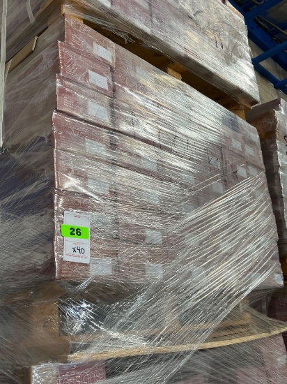 (40) Boxes of Expressions Moon Rock Wall Coverings | Online Auctions ...
