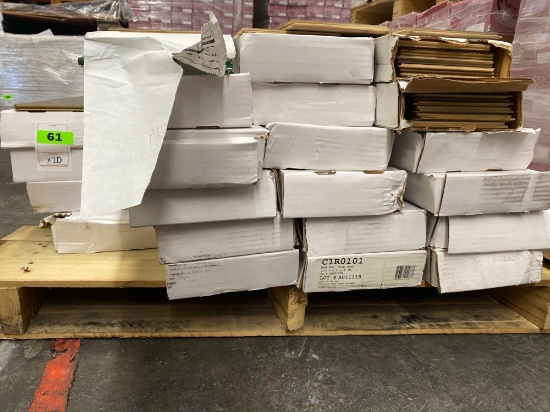 (20) Boxes Of Major Label Red Oak - Skip Sawn Floor Panels | Online ...