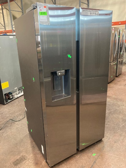 Samsung 27.4 cu. ft. Large Capacity Side by Side Refrigerator ...