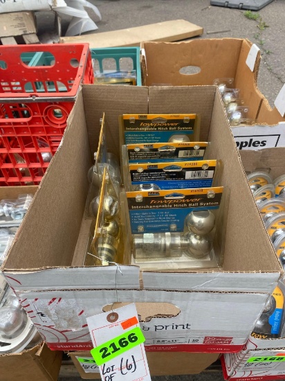 Lot Of (6) Interchangeable Hitch Ball Systems | Heavy Construction ...