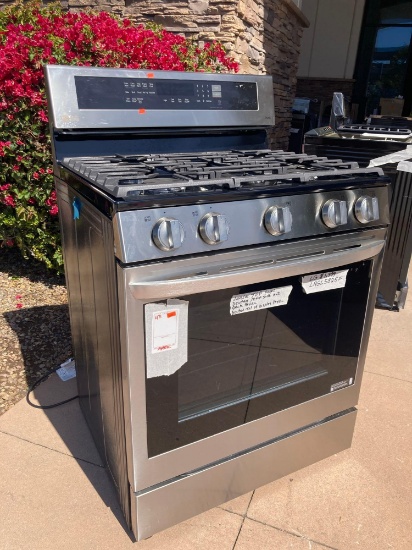 LG 5.8 cu ft. Smart Wi-Fi Enabled True Convection InstaView Gas Range ...