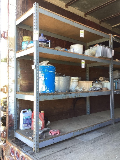 (3) 6ft. rivet racking*Racks only* | Online Auctions | Proxibid