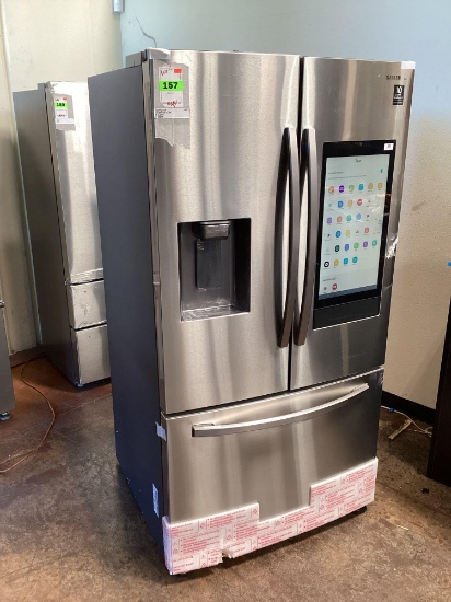 Samsung 26.5 cu. ft. Large Capacity 3-Door French Door Refrigerator ...
