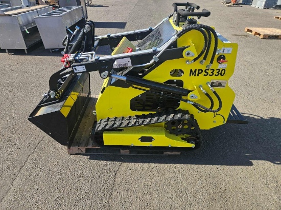 MachPro MPS330 Mini Skid Steer Loader | Heavy Construction Equipment ...