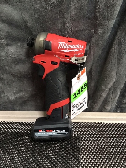 M12 FUEL SURGE 12V Lithium-Ion Brushless Cordless 1/4 in. Hex Impact ...