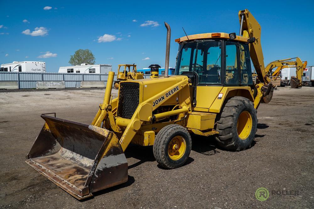 1985 John Deere Backhoe John Deere 410B, 410C, 510B, 510C Backhoe