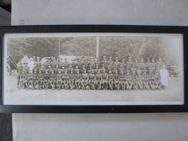 WWI Troop Photo Battalion F 146th Camp Walter | Proxibid