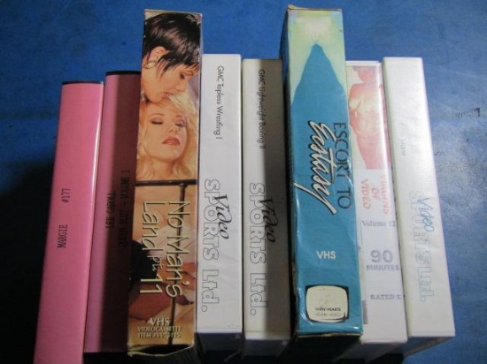 Adult Vhs Tapes Con 1051 Estate And Personal Property Personal Property Online Auctions