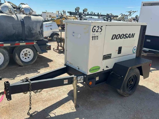 DOOSAN G25 GENERATOR | Heavy Construction Equipment Construction ...