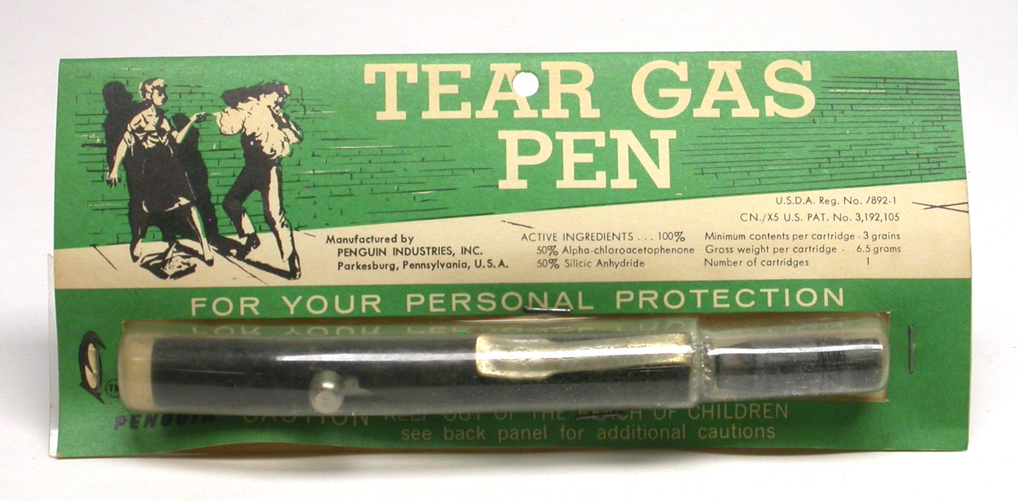 Colt Tear Gas Pen Gun